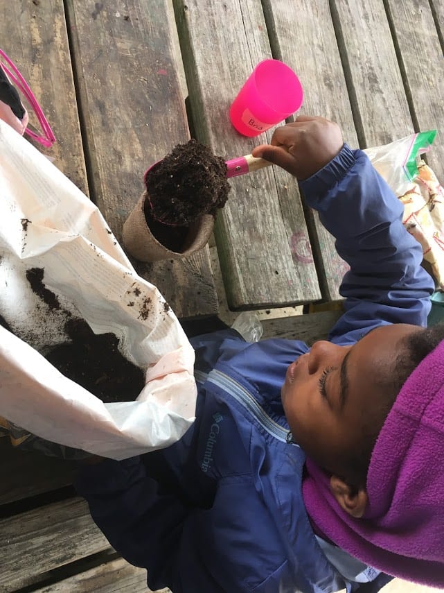 Digging in the Dirt for Earth Day! - Irvine Nature Center